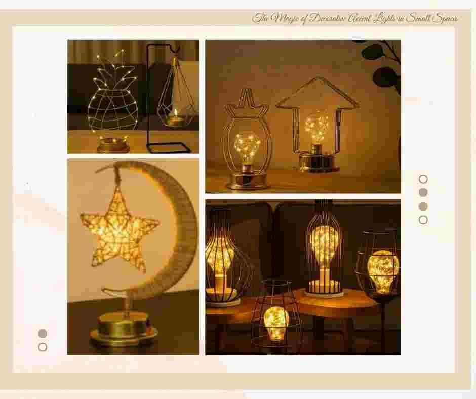 The Magic of Decorative Accent Lights in Small Spaces
