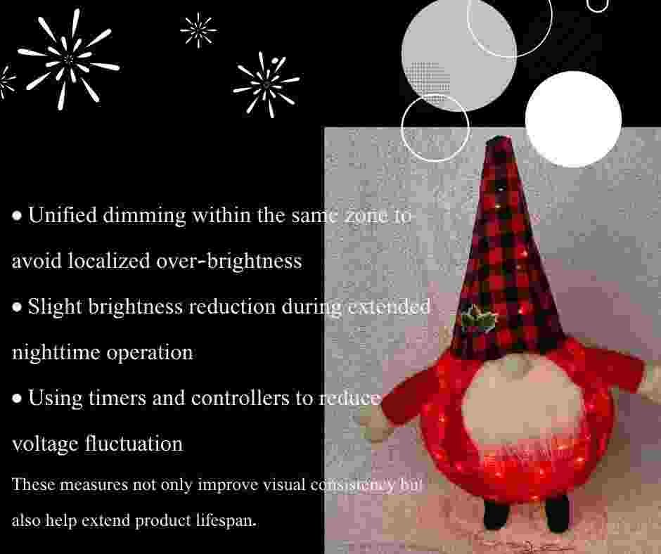 How to Achieve Even Brightness in Christmas Light Installations